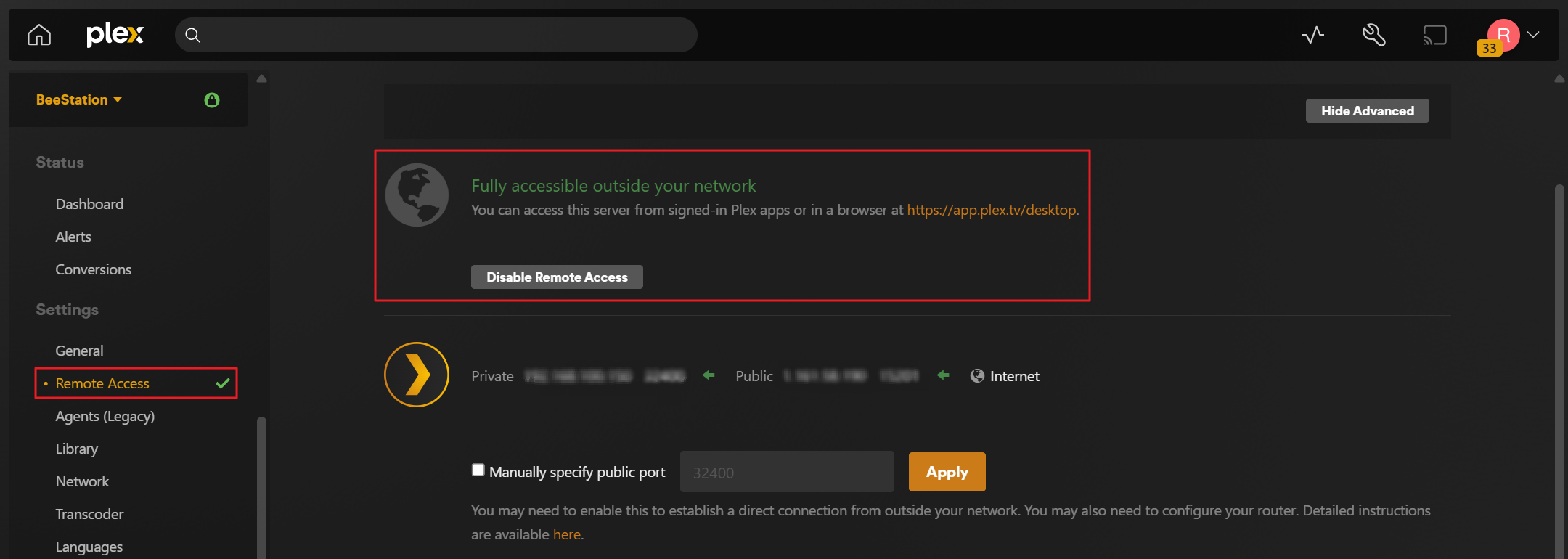 How do I set up Plex Media Server on BeeStation Plus (BST170-8T)? - Synology Knowledge Center