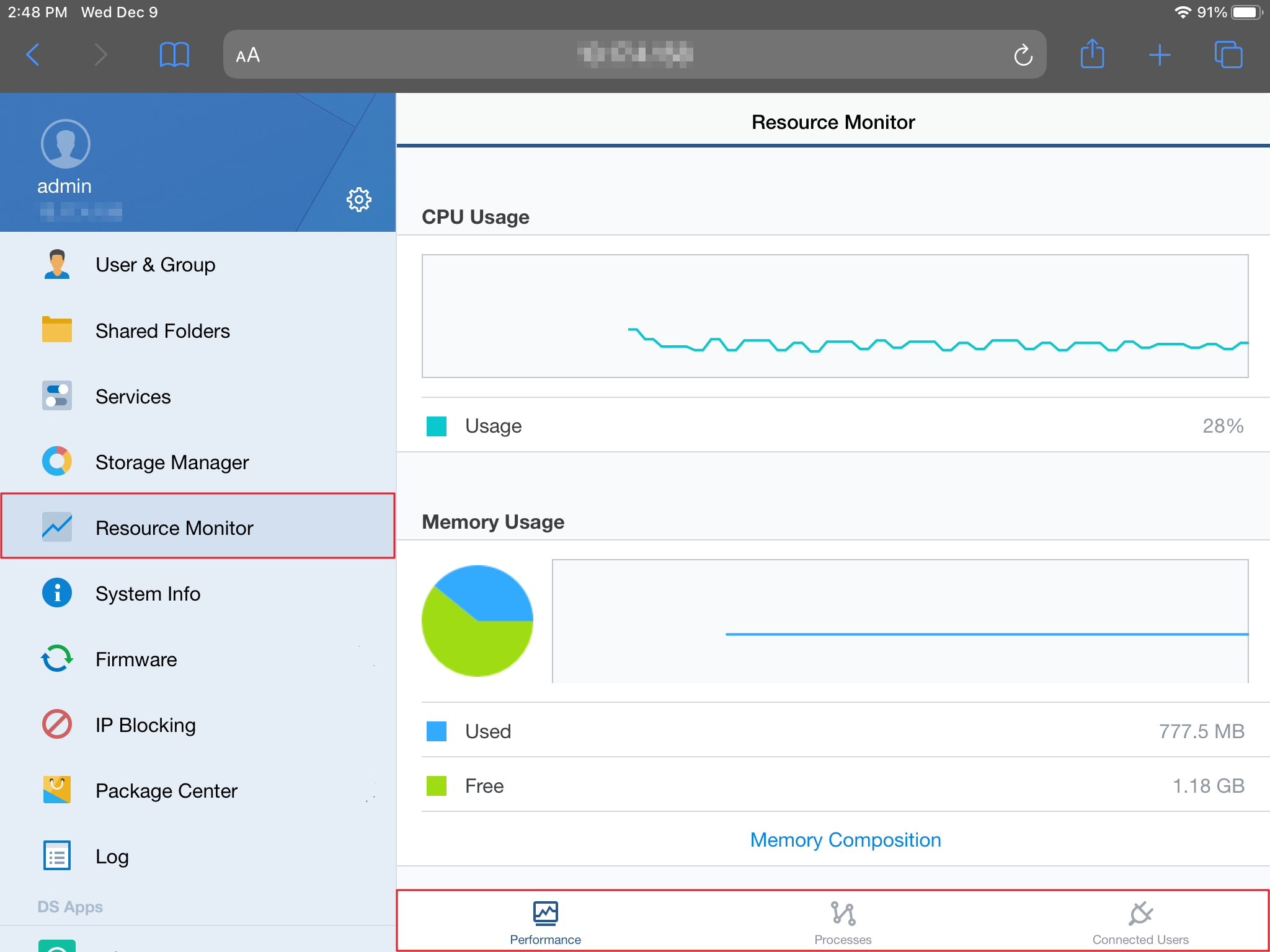 How To Access And Manage Your Synology NAS Using A Mobile Web Browser
