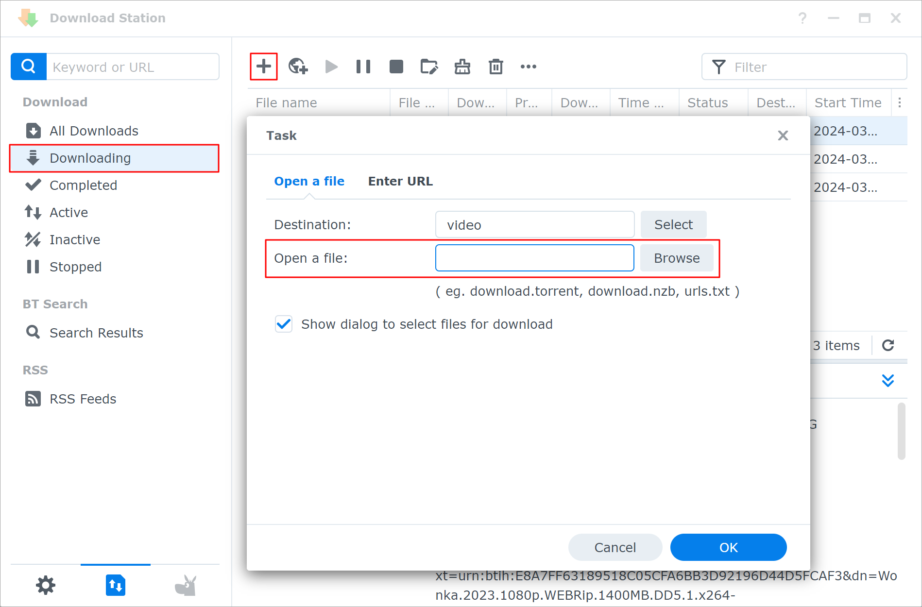 I couldn't use the BT search function to search for torrent files. What should I do? - Synology ...