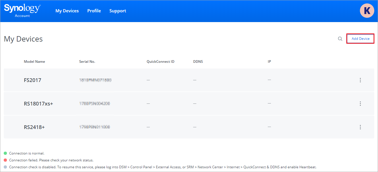 How do I make an online application for Synology Replacement Service ...