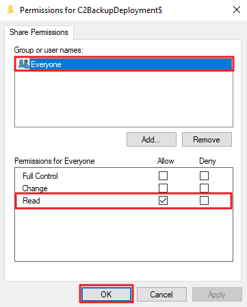 How can I mass deploy the C2 Backup agent using a Group Policy Object ...