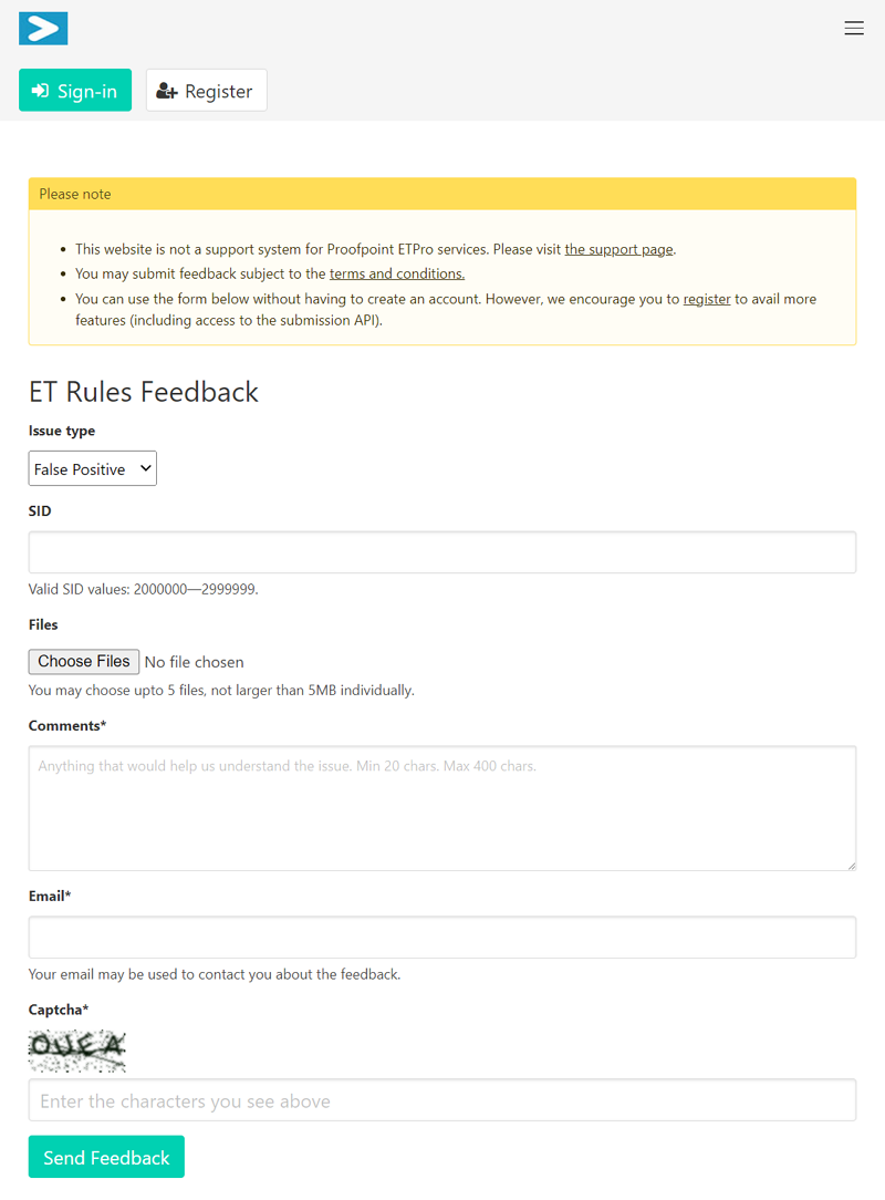 How do I report false positives to ET Open? - Synology Knowledge Center