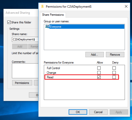 How do I set up the C2 Identity agent for mass deployment on Windows ...