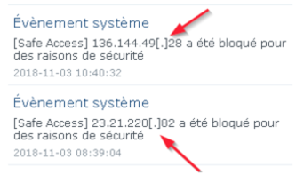 Why do I see [.] in Safe Access notification emails? - Synology ...