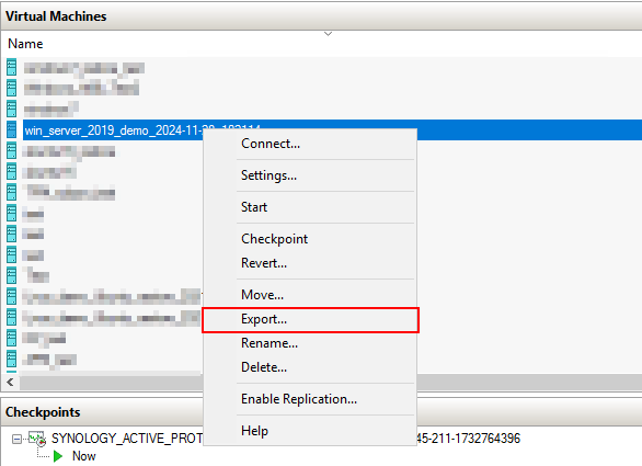 How do I migrate an instantly restored Hyper-V virtual machine ...