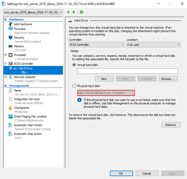 How do I migrate an instantly restored Hyper-V virtual machine ...