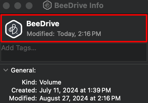 How do I restore BeeDrive to its factory defaults after disk formatting ...