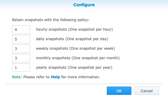 What is the advanced retention rule in Snapshot Replication? - Synology ...