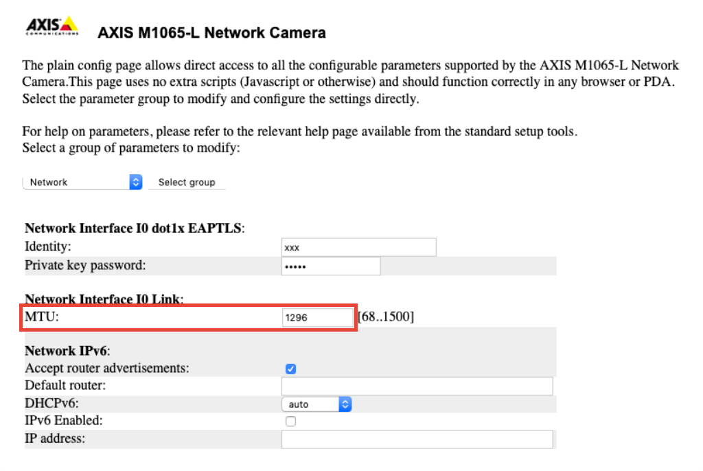 What should I do if the image quality of my camera is unstable over VPN ...