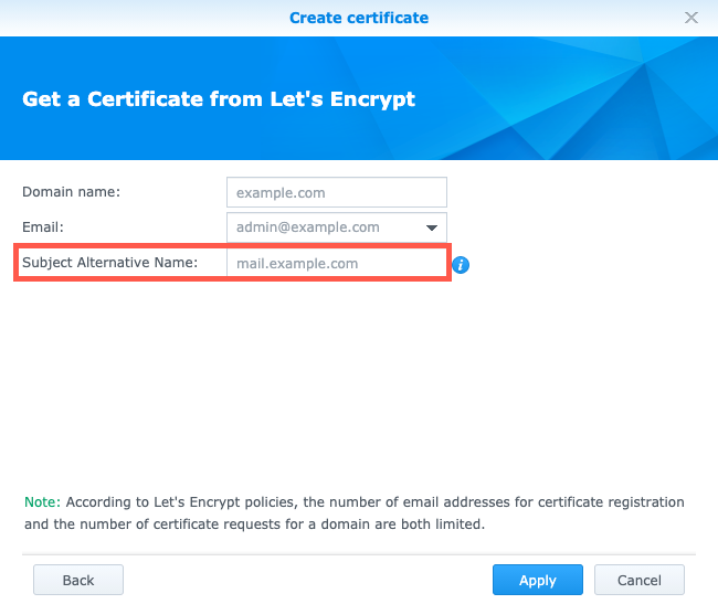 HTTPS를 통해 Synology 장치에 연결할 때 "안전하지 않음"경고가 표시됩니다. 무엇을 할 수 있습니까? - Synology 지식 센터