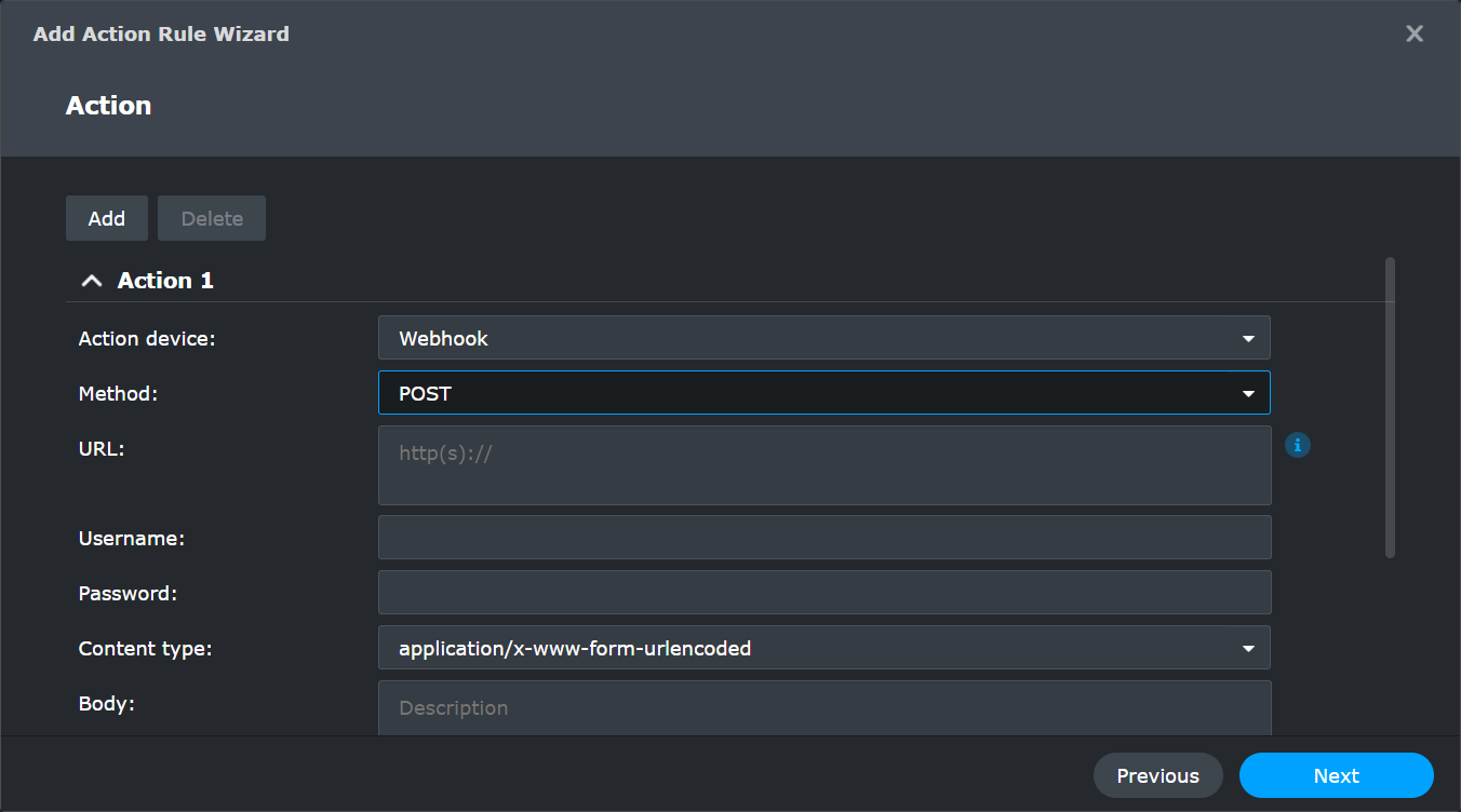 How do I send Surveillance Station data to Slack via webhooks? - Synology Knowledge Center