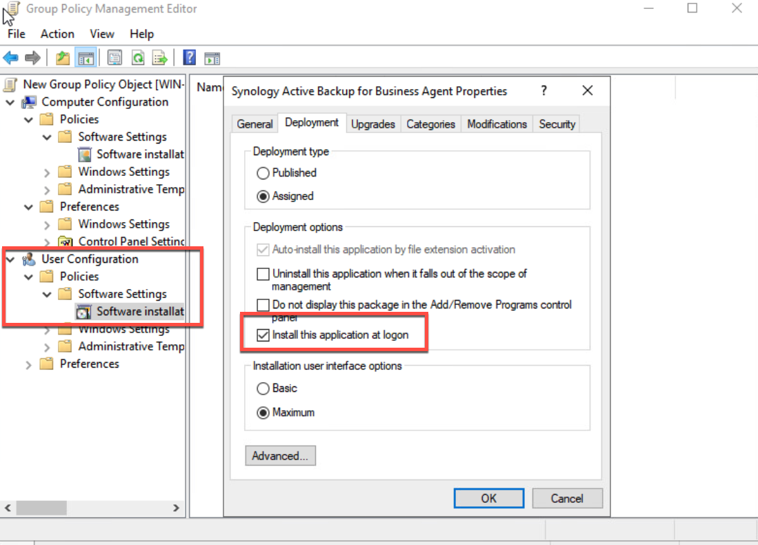 How to set up Active Backup for Business Agent for mass deployment ...