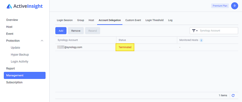 How do I manage Active Insight for my delegators? - Synology Videnscenter