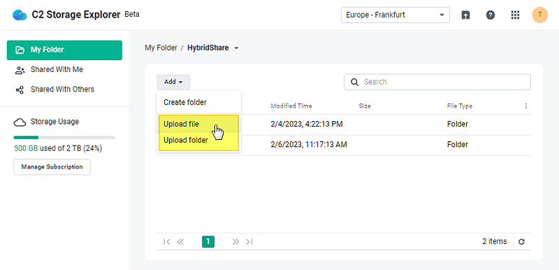 What is C2 Storage Explorer? - Synology Knowledge Center