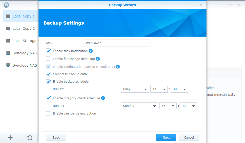 How To Back Up Your Data To A Remote Non Synology Nas With Hyper Backup Synology Knowledge Center