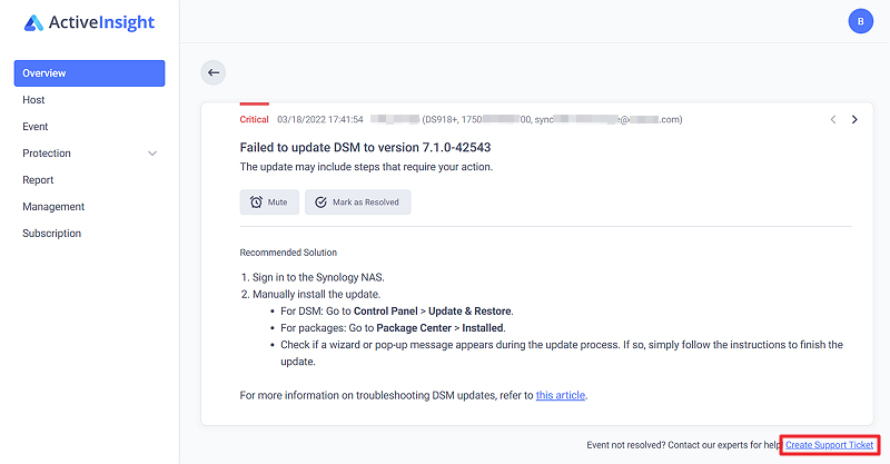 How do I use Active Insight for my Synology NAS? - Synology Knowledge ...