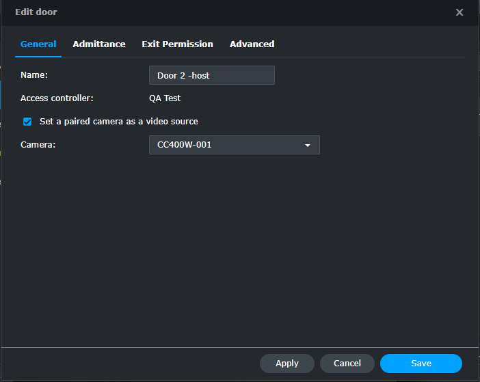Access Control in Surveillance Station 9.0 and above
