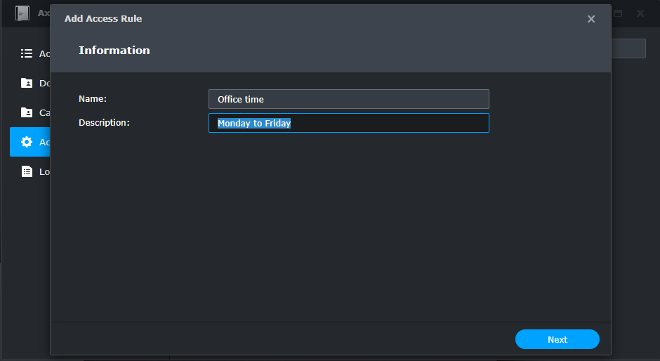 Access Control in Surveillance Station 9.0 and above