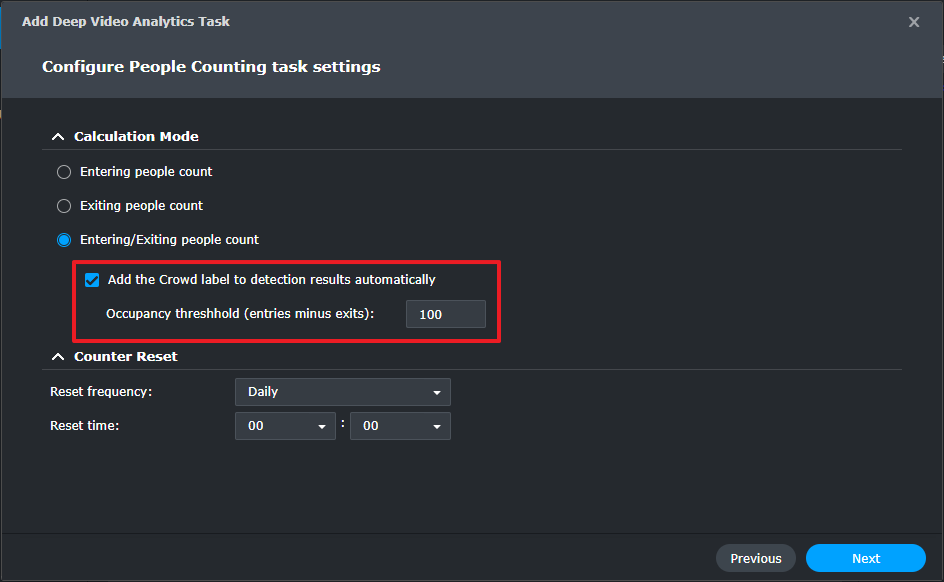 DVA People Counting Administrator's Guide