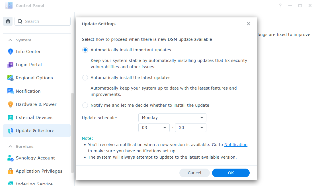 Synology NAS User's Guide for DSM 7.3