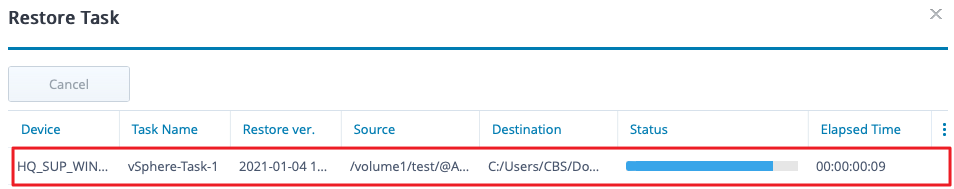 Active Backup for Business Admin Guide for Virtual Machines