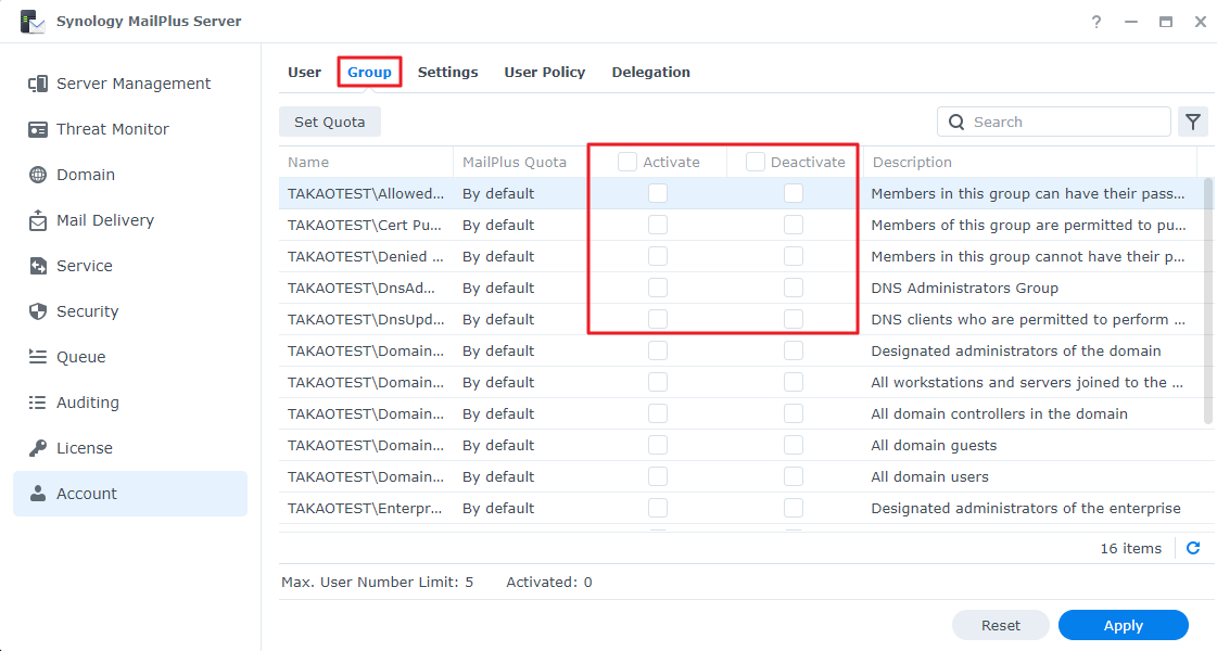 Synology MailPlus Server Administrator's Guide - Based on version 3.2