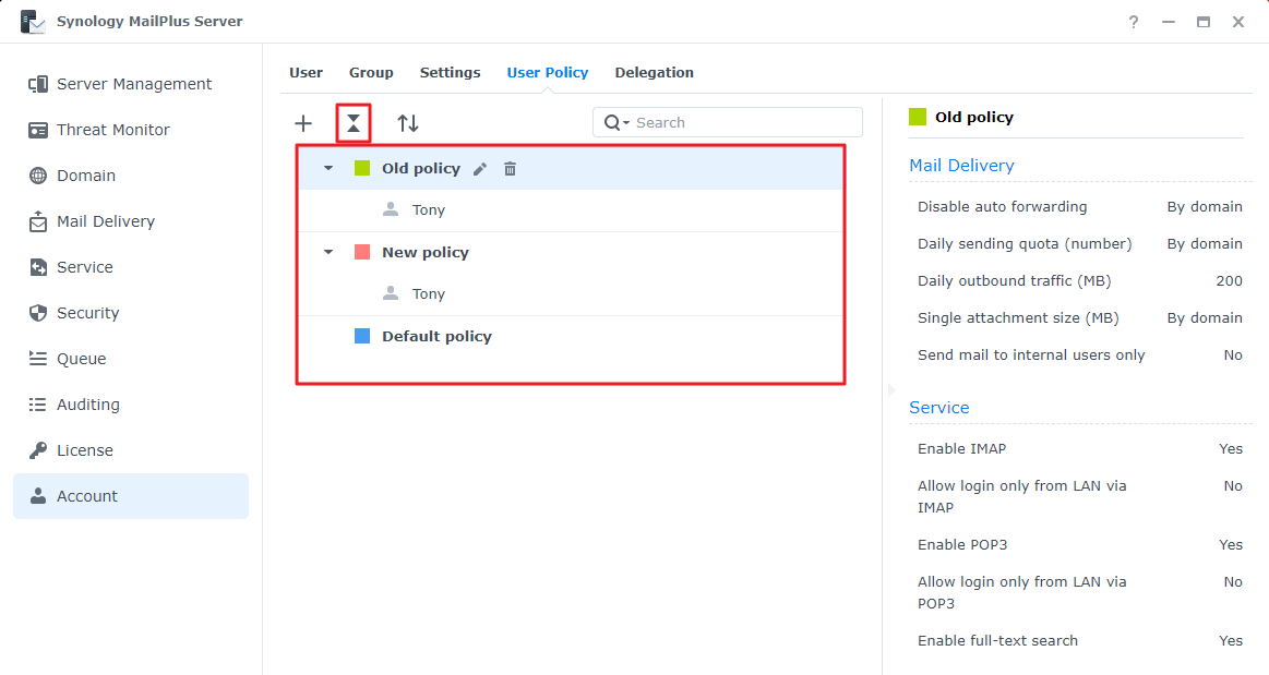 Synology MailPlus Server Administrator's Guide - Based on version 3.3
