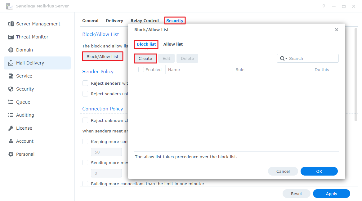 Synology MailPlus Server Administrator's Guide - Based on version 3.3