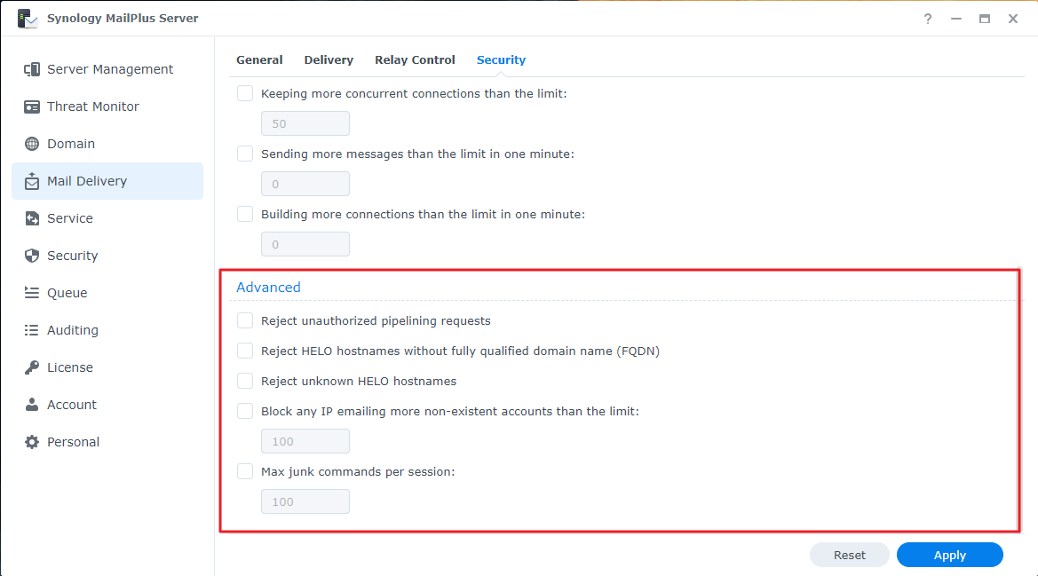 Synology MailPlus Server Administrator's Guide - Based on version 3.3