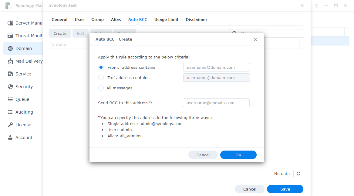 Synology MailPlus Server Administrator's Guide - Based on version 3.4