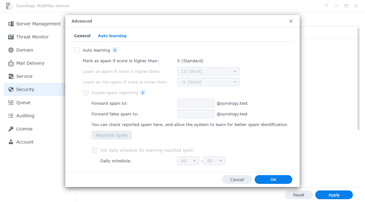 Synology MailPlus Server Administrator's Guide - Based on version 3.3