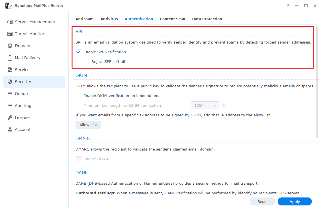 Synology MailPlus Server Administrator's Guide - Based on version 3.3