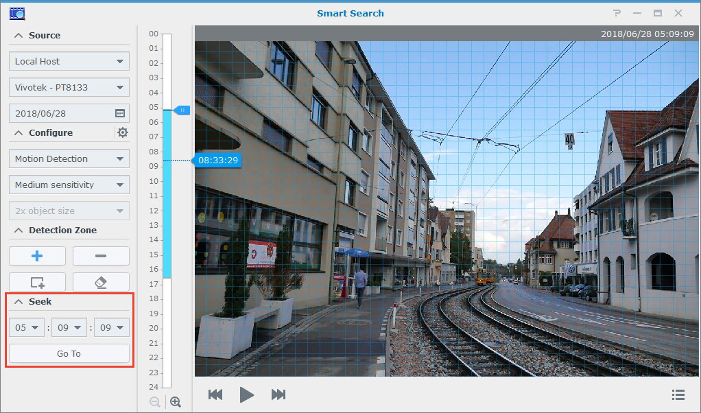 Analyze your recording files through the Smart Search application | Get ...